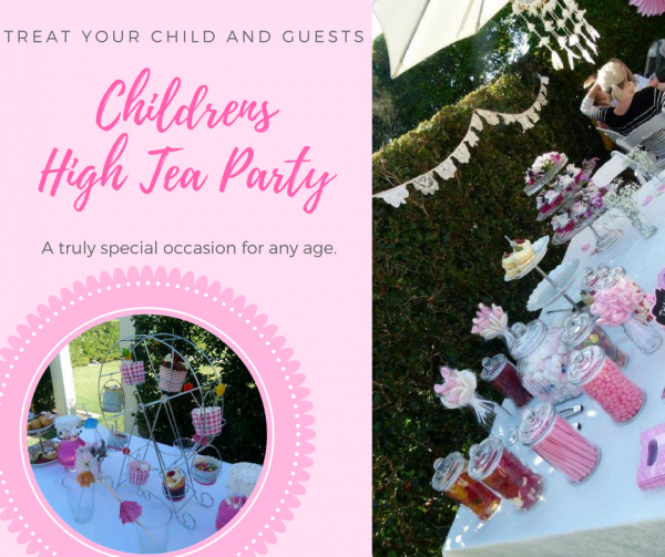 Childrens Birthday High Tea Party - Reid's Place