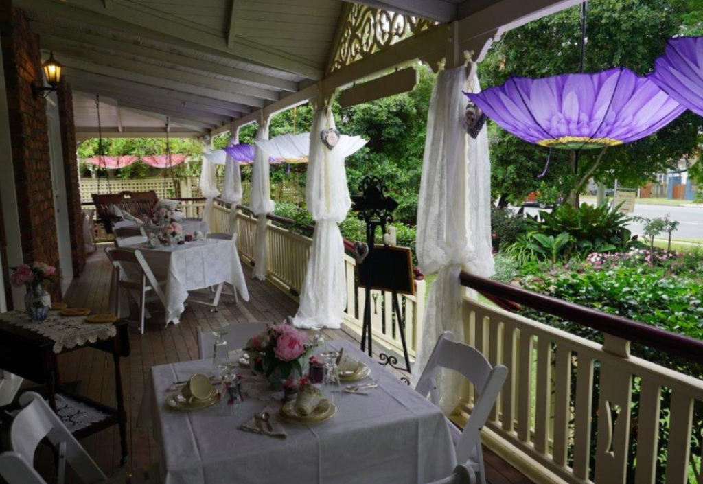 DIY Hand Tied Bouquet Workshop High Tea - Reid's Place